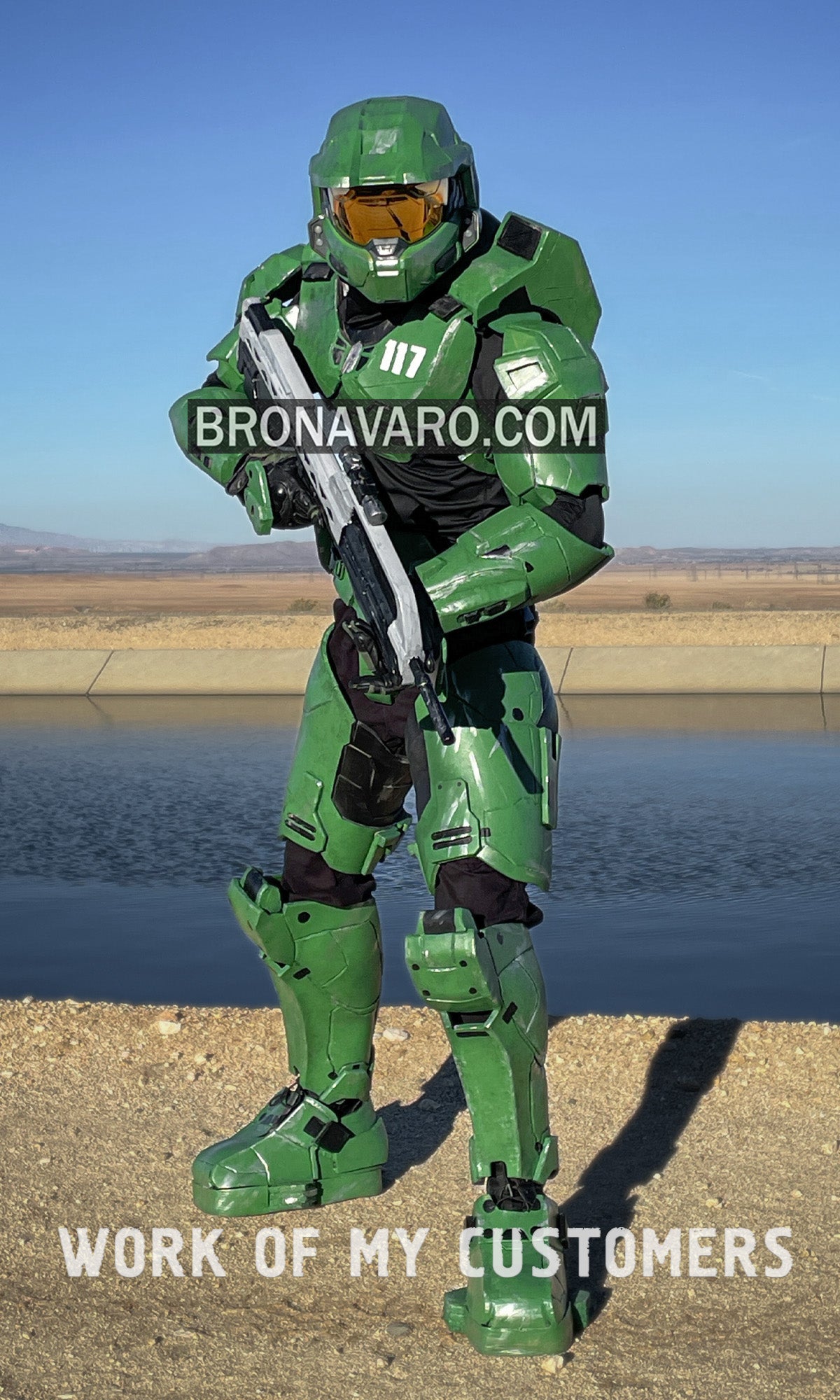 HALO INFINITE Armor (Foam Template) - Master Chief Armor Pepakura – NAVARO