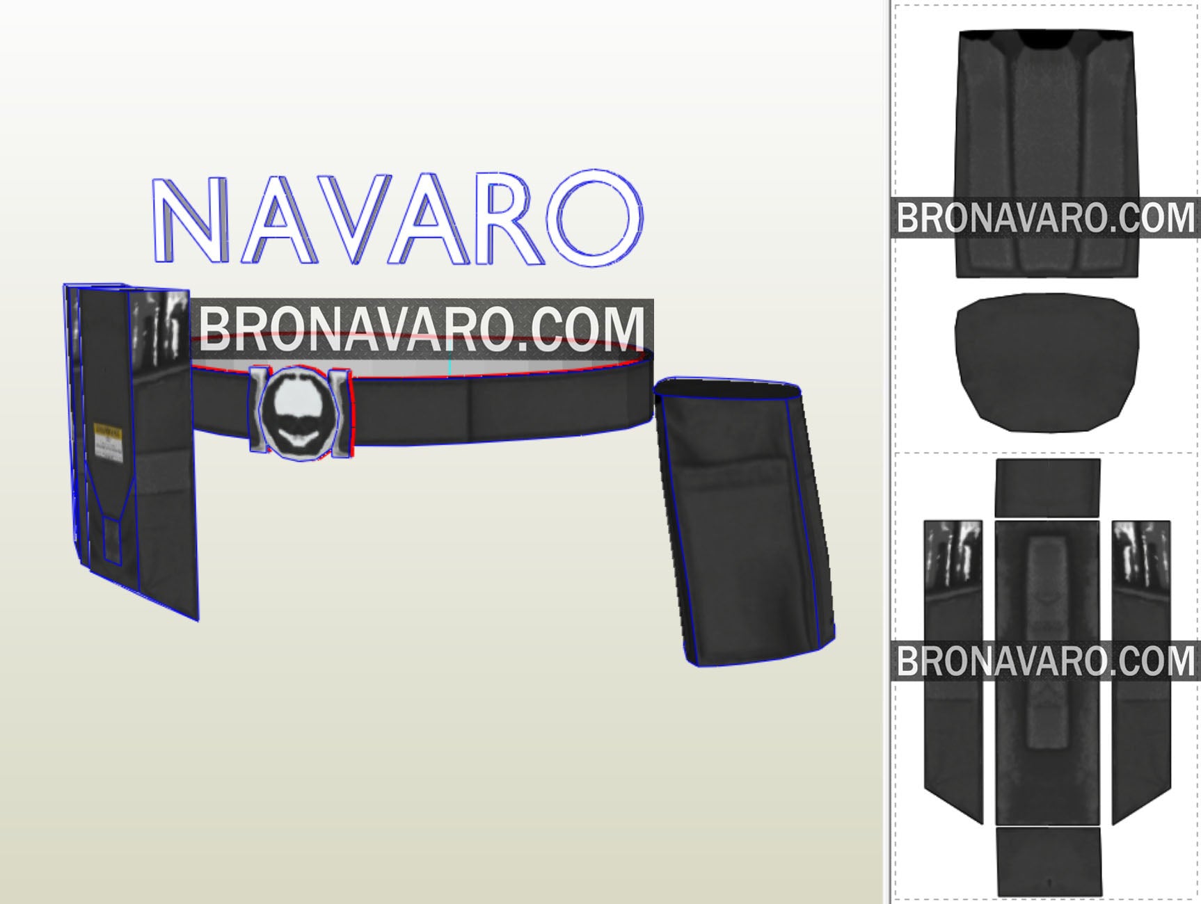 HELLDIVERS Armor (Foam Template) - Helldivers Armor Pepakura – NAVARO