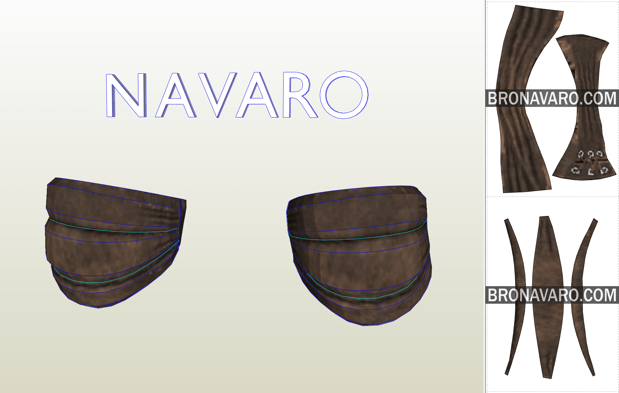 TMNT Cosplay Armor Template - Ninja Turtles Pepakura – NAVARO