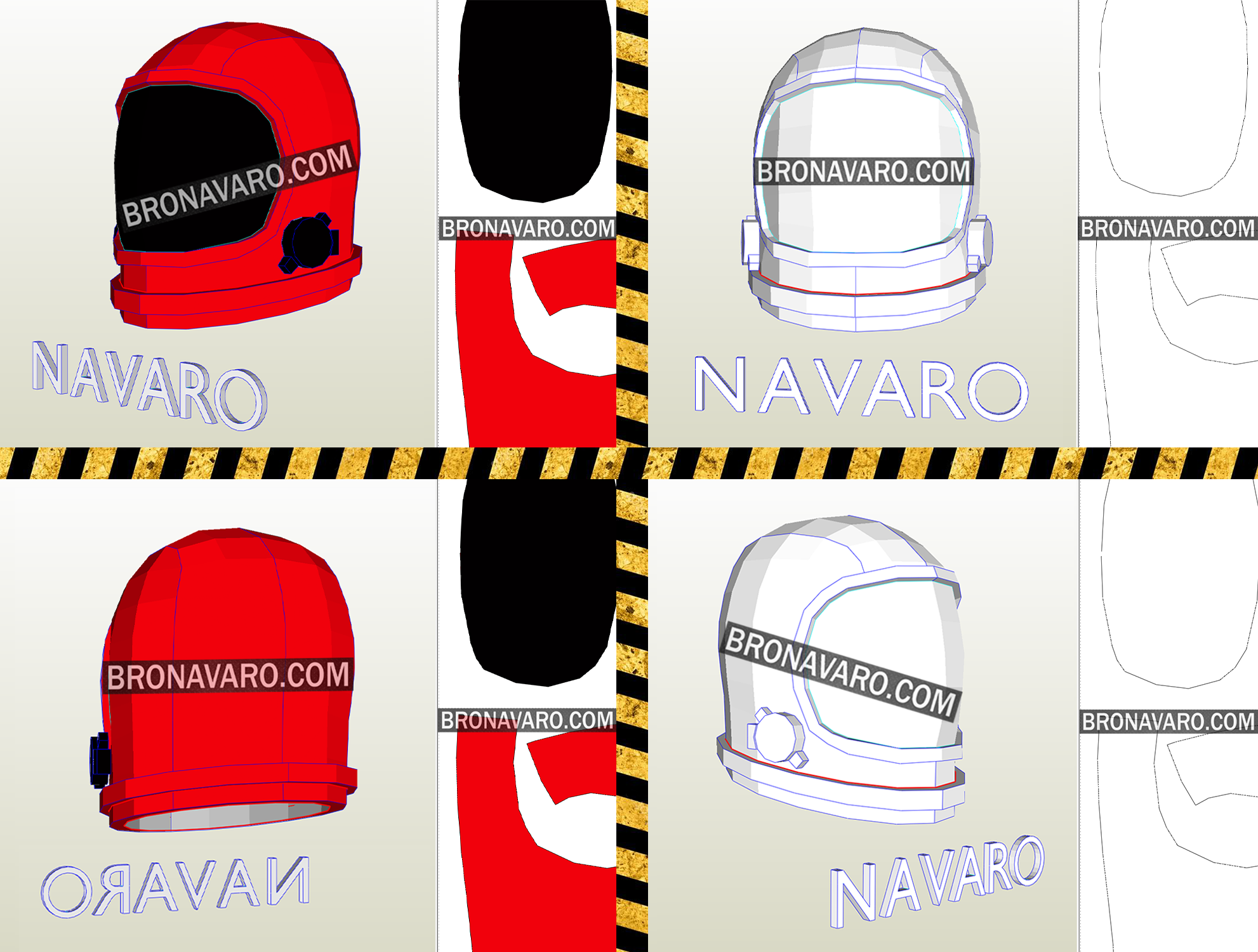 AMONG US Cosplay Foam Template - Among Us Pepakura – NAVARO