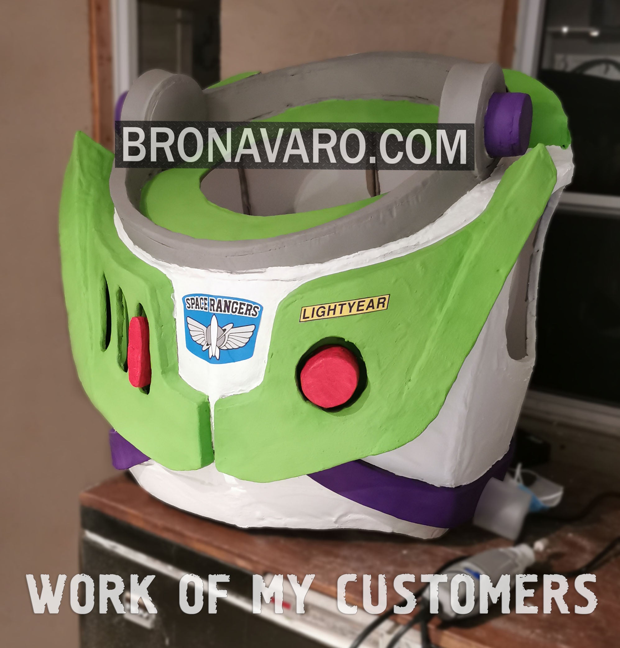 BUZZ LIGHTYEAR Cosplay Armor Template - Buzz Lightyear Pepakura – NAVARO