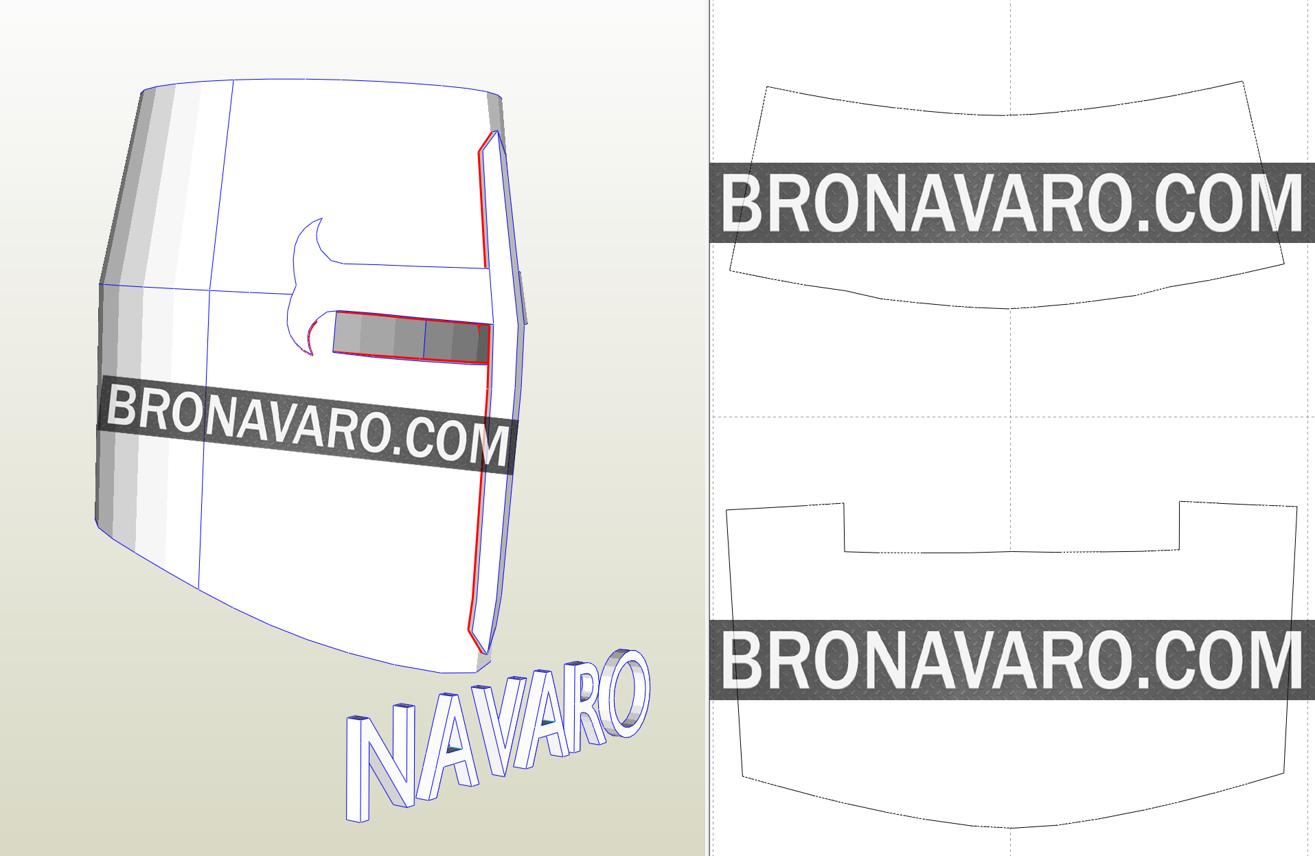TEMPLAR HELMET Printable Template PDF / PDO - Knight Helmet Template ...